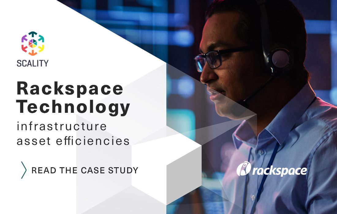 Rackspace infrastructure asset efficiencies I Scality