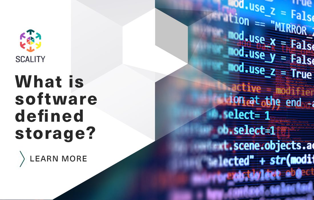 Software-defined storage Data Management I Scality