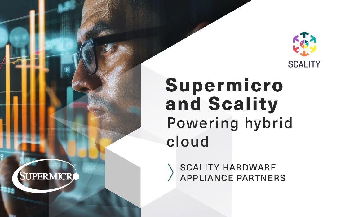 Supermicro、Scalityのハイブリッド・クラウドを強化