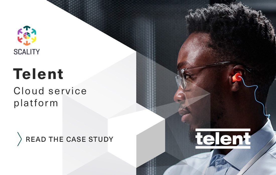 Telent cloud service platform I Scality