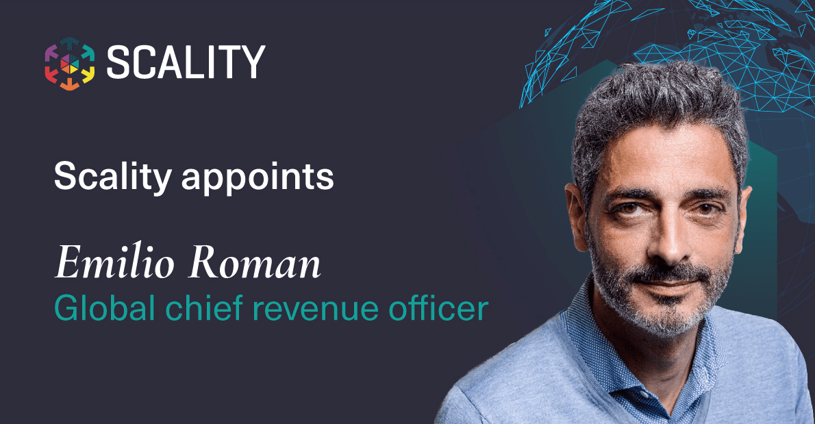 Emilio Roman Appointed Global CRO to Drive Growth | Scality