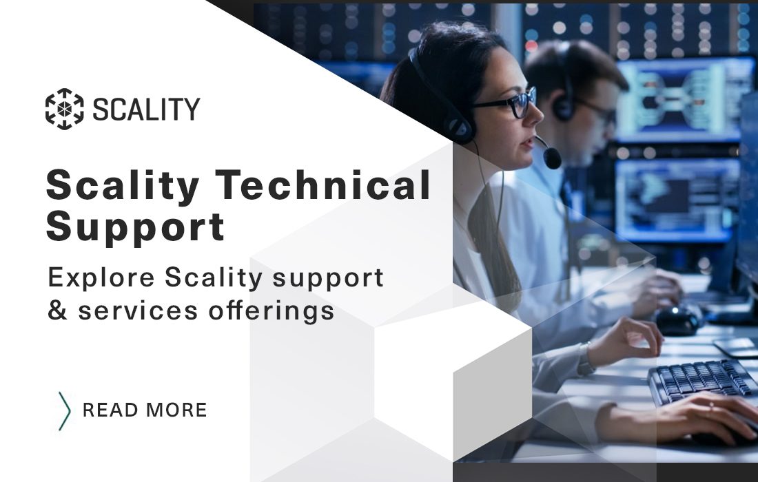 Explore Scality Support & Services