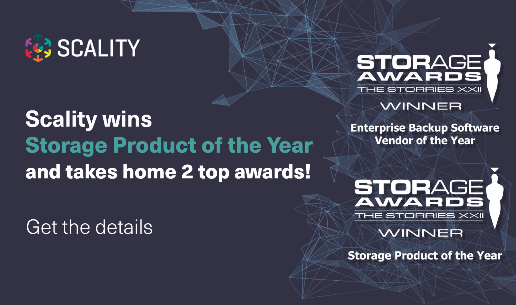 2025 Storage Product of the Year & Enterprise Backup Vendor | Scality